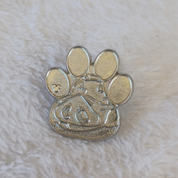 Disney | Other | Disney Silver Paw Print Pin | Poshmark